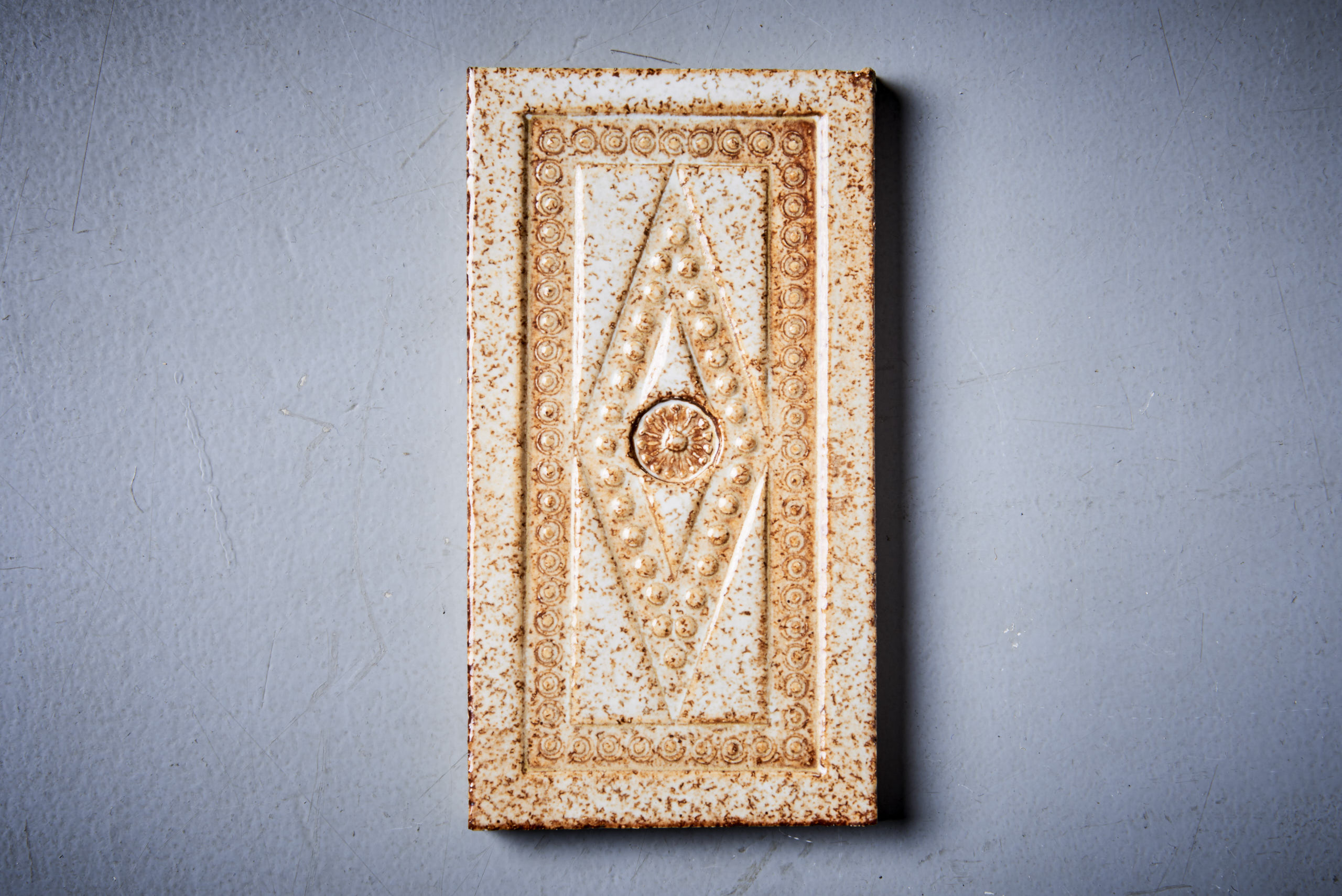 Roger Capron ceramic tiles decor rhombe rectangular size