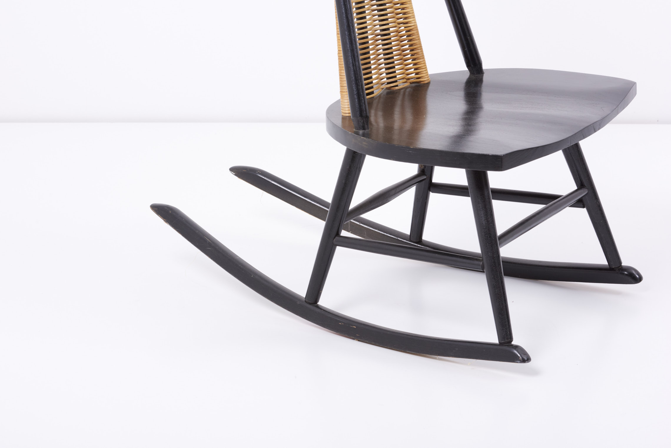 Rocking Chair Dr. No by Ilmari Tapiovaara for Asko
