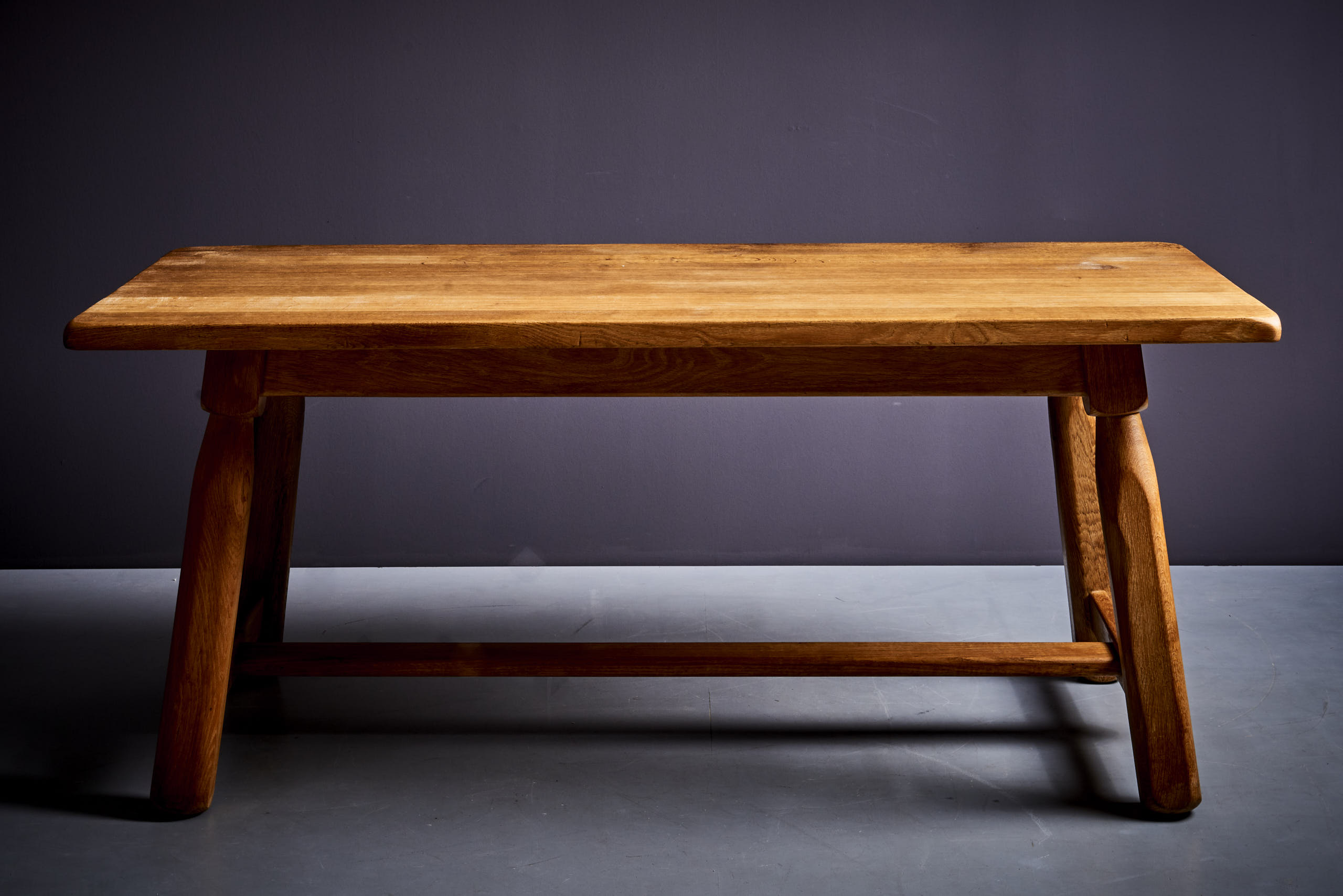 Huge rustic solid Oak Dining Table