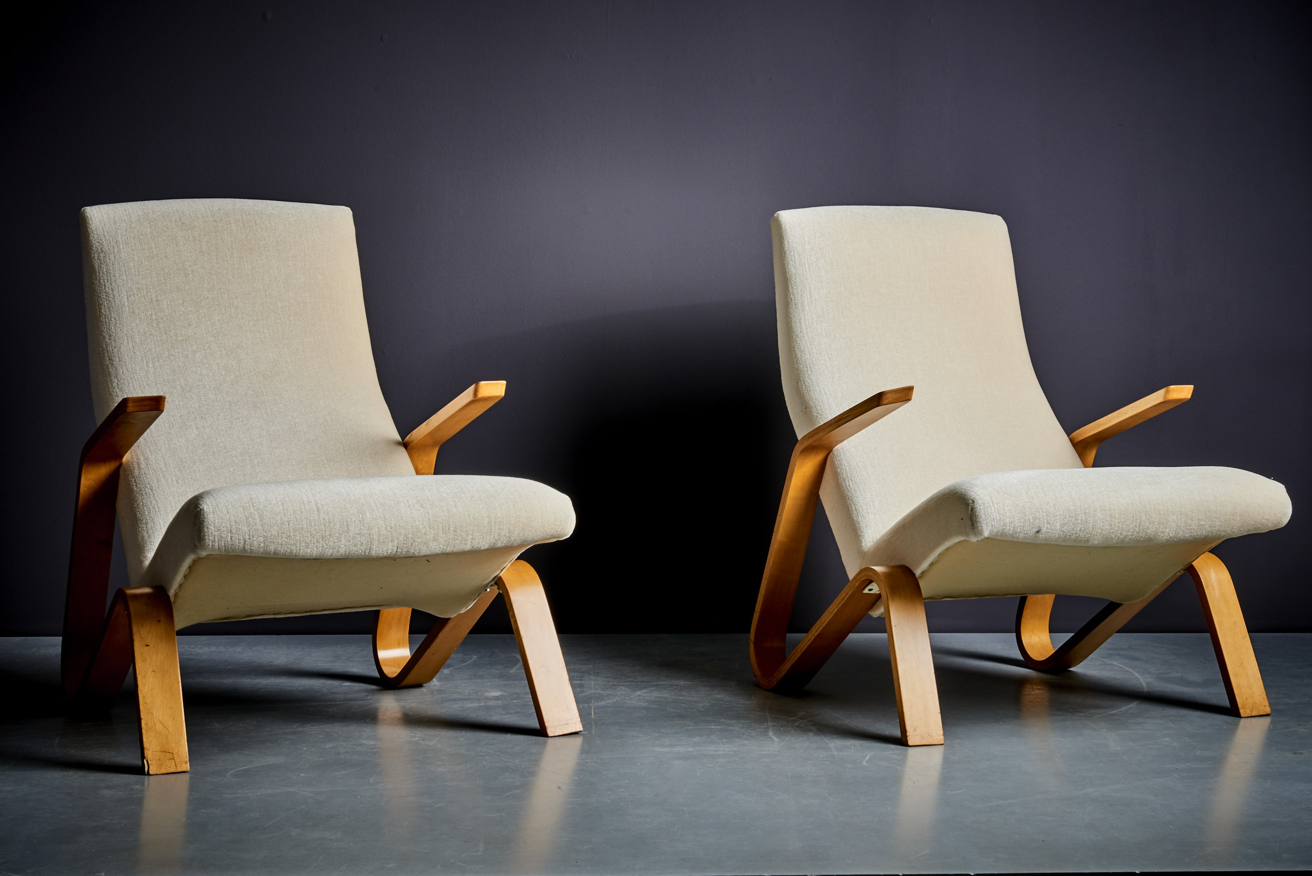 Pair of Eero Saarinen Grass Hopper Chairs for Knoll