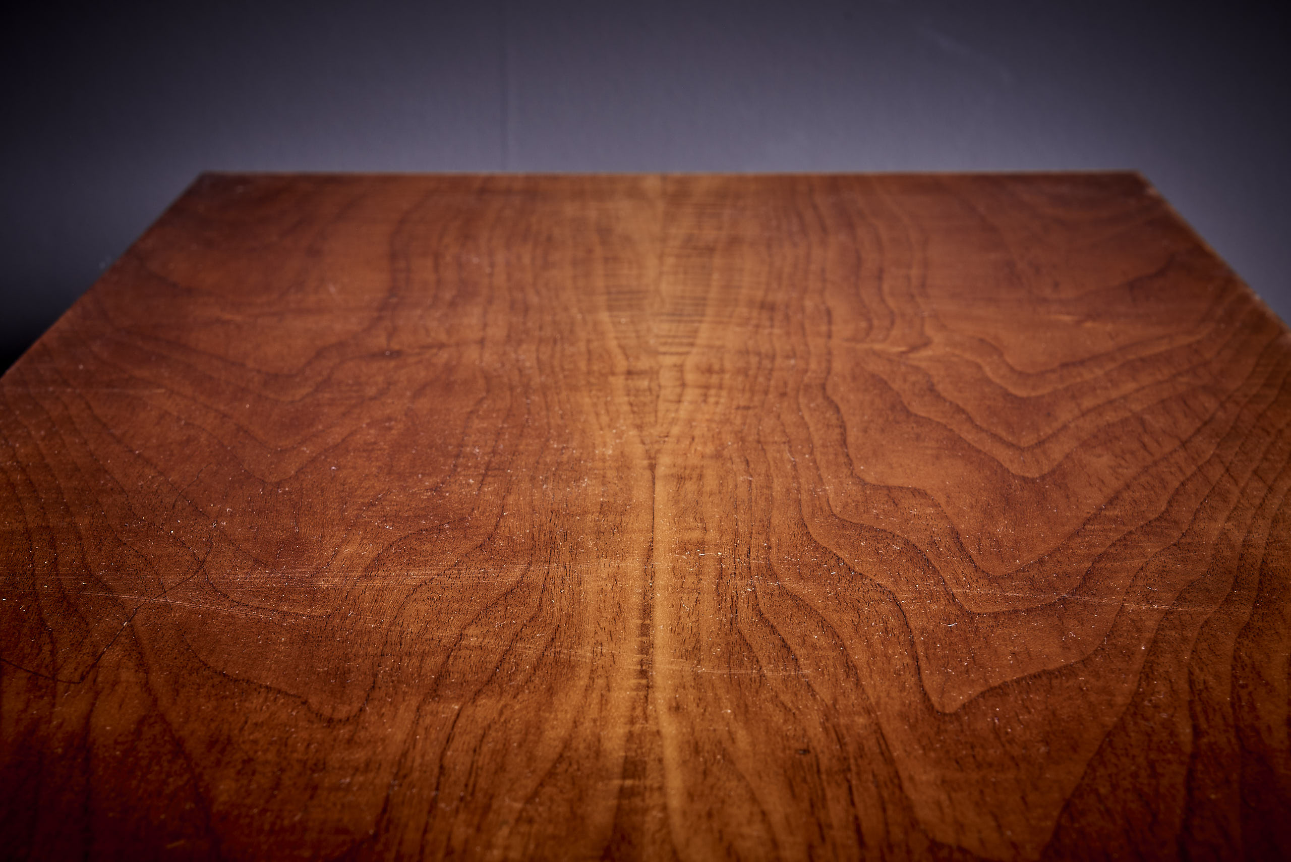 1950s Italian constructivism Walnut studio sideboard or credenza