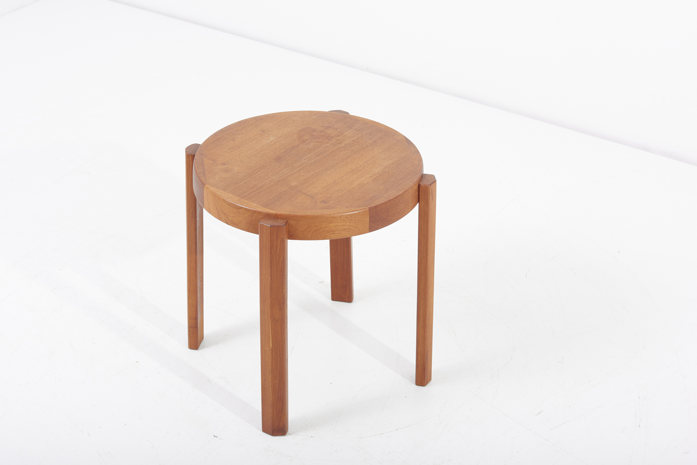 Scandinavian Modern Danish Teak Side Table by Mobelfabrikken Toften