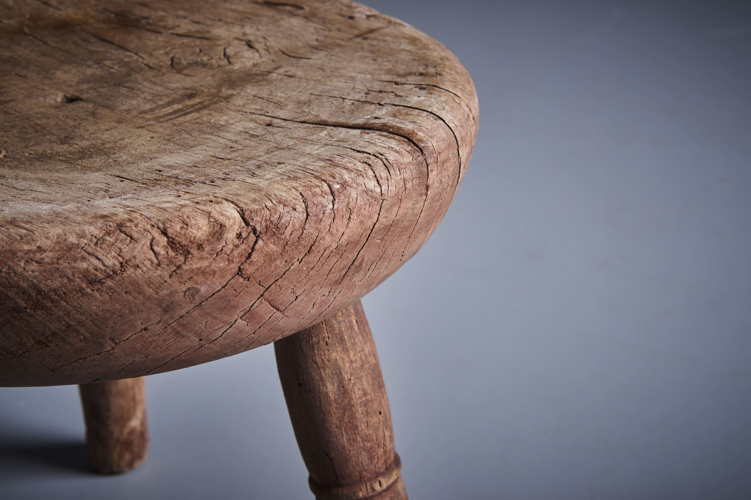 Rustic Farmer’s Stool in original condition