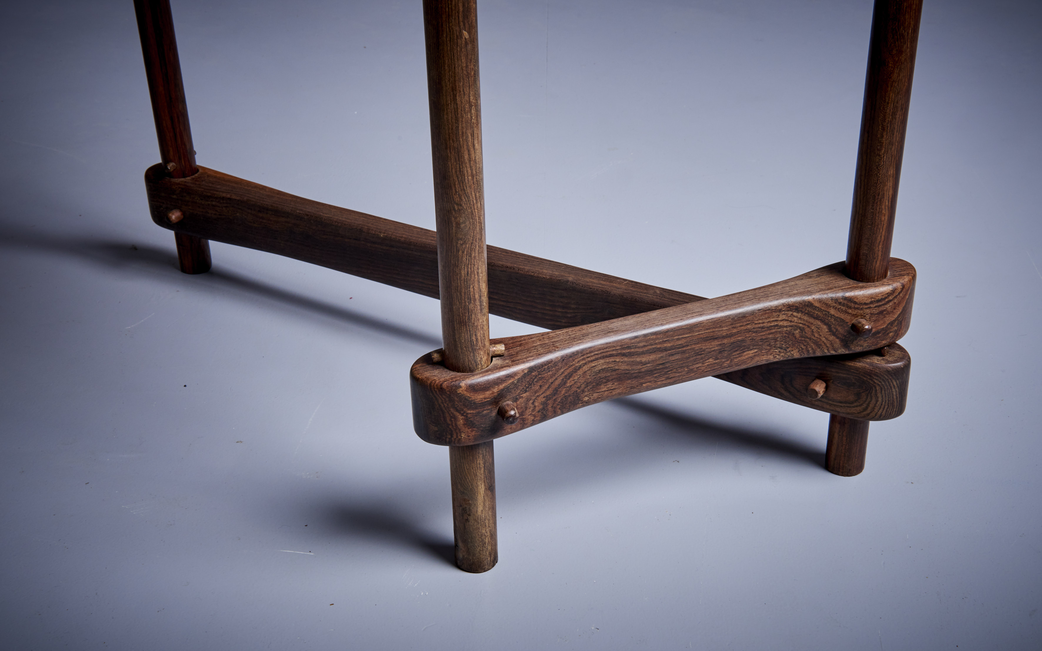 Side Table in Wood by Don S. Shoemaker