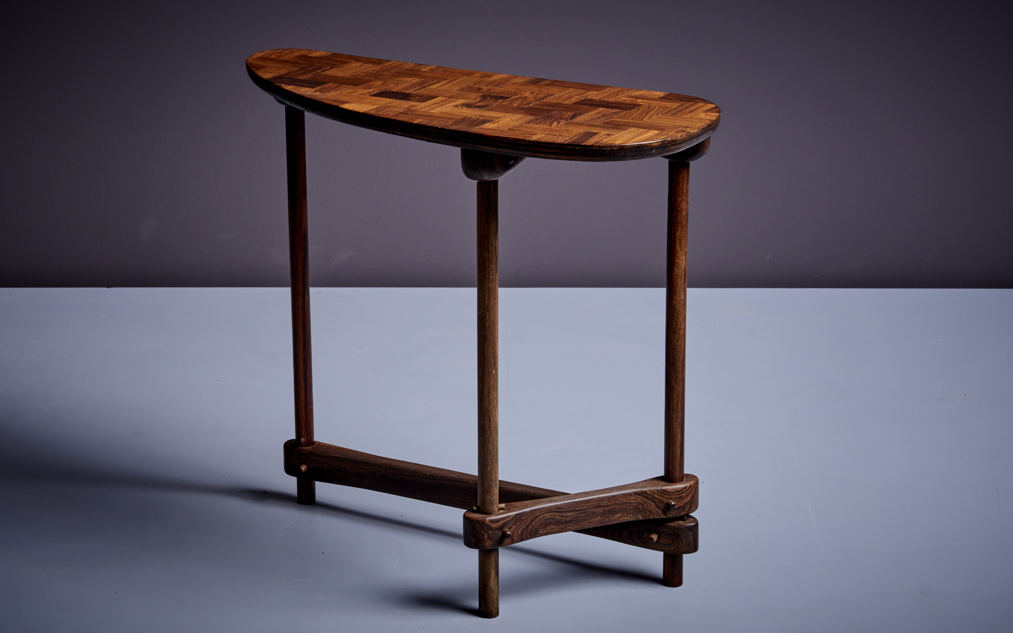 Side Table in Wood by Don S. Shoemaker