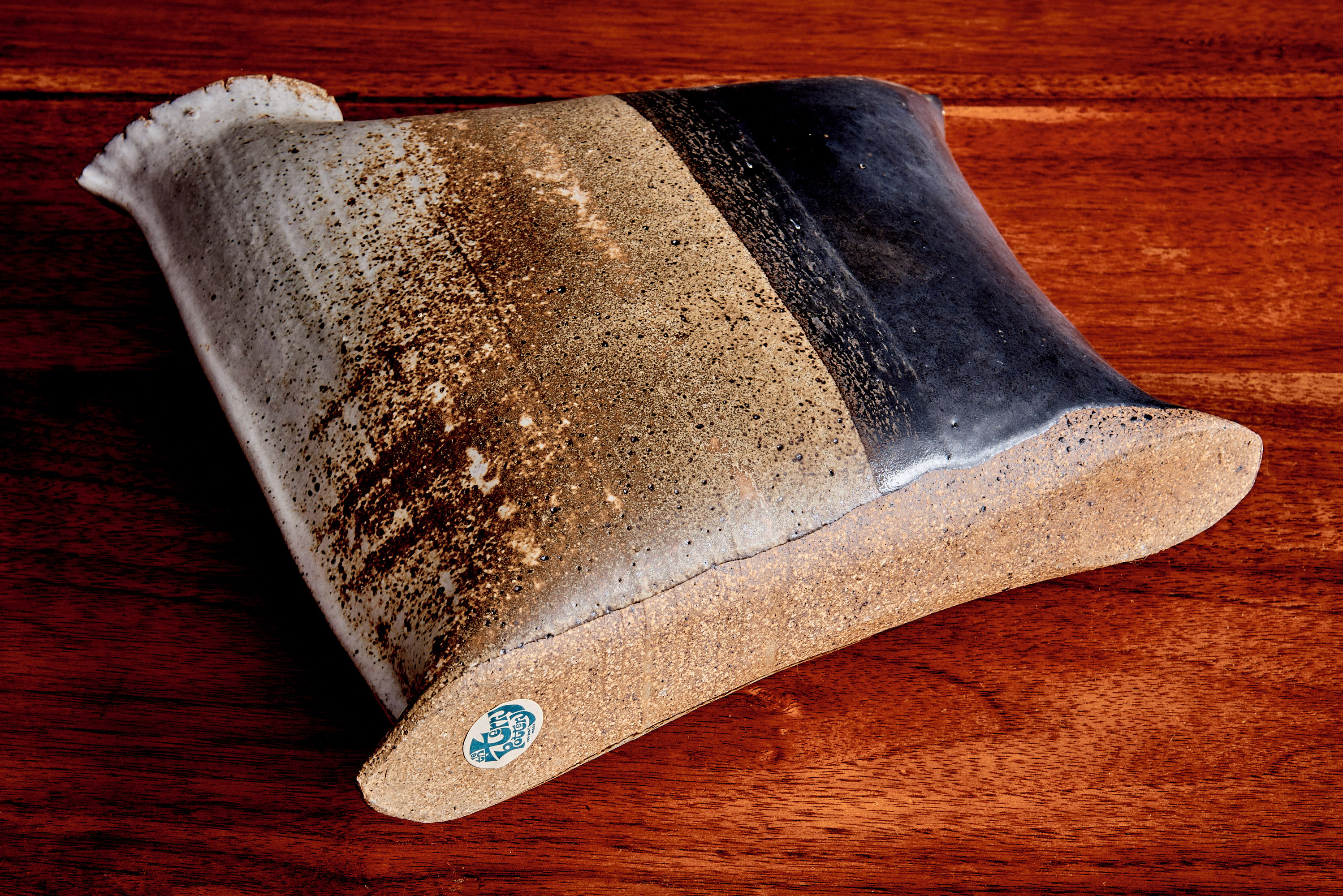 Brutalist Studio Pottery Vase by The Terry Pottery