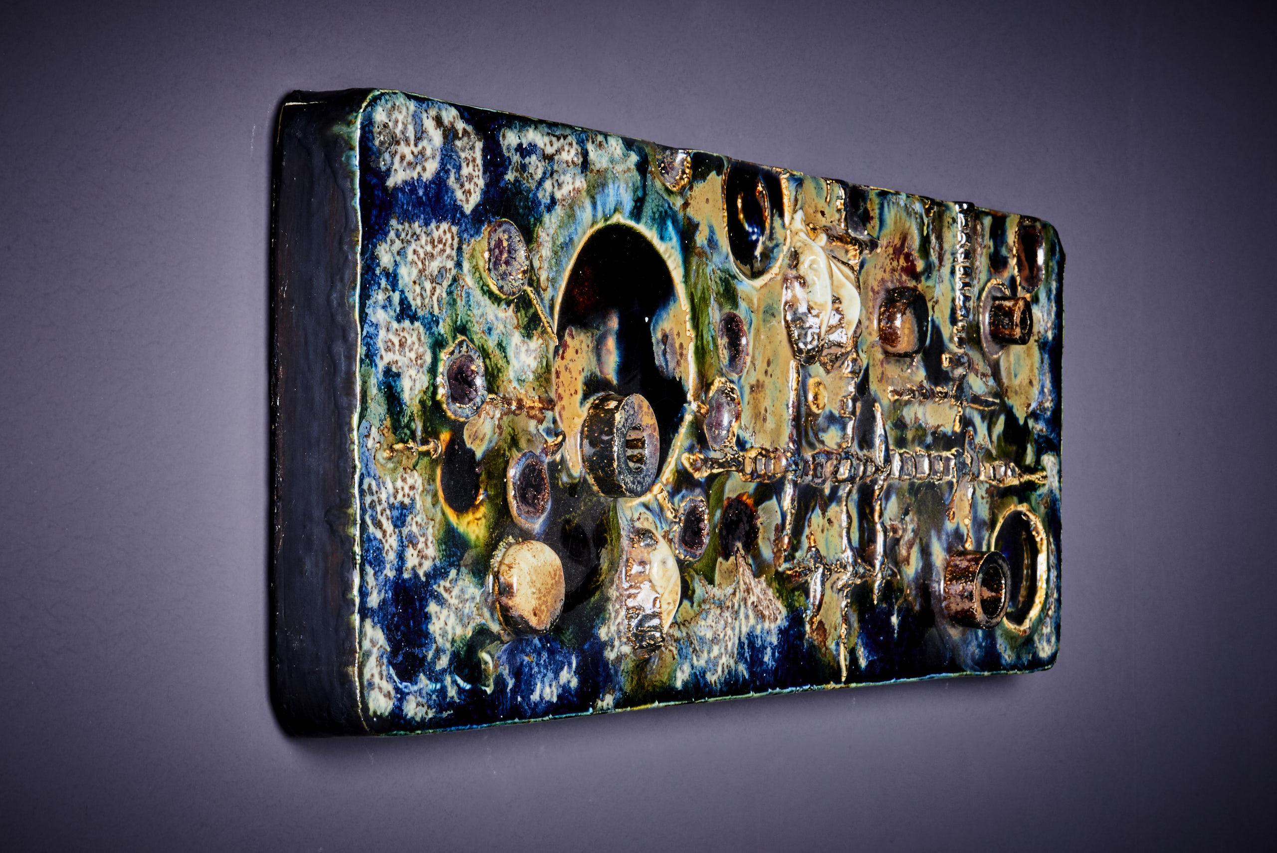 wall ceramic panel by Friedrich Schaeffenacker