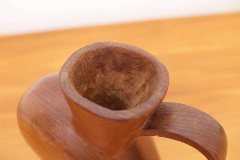Solid Wood Pitcher by Azrou