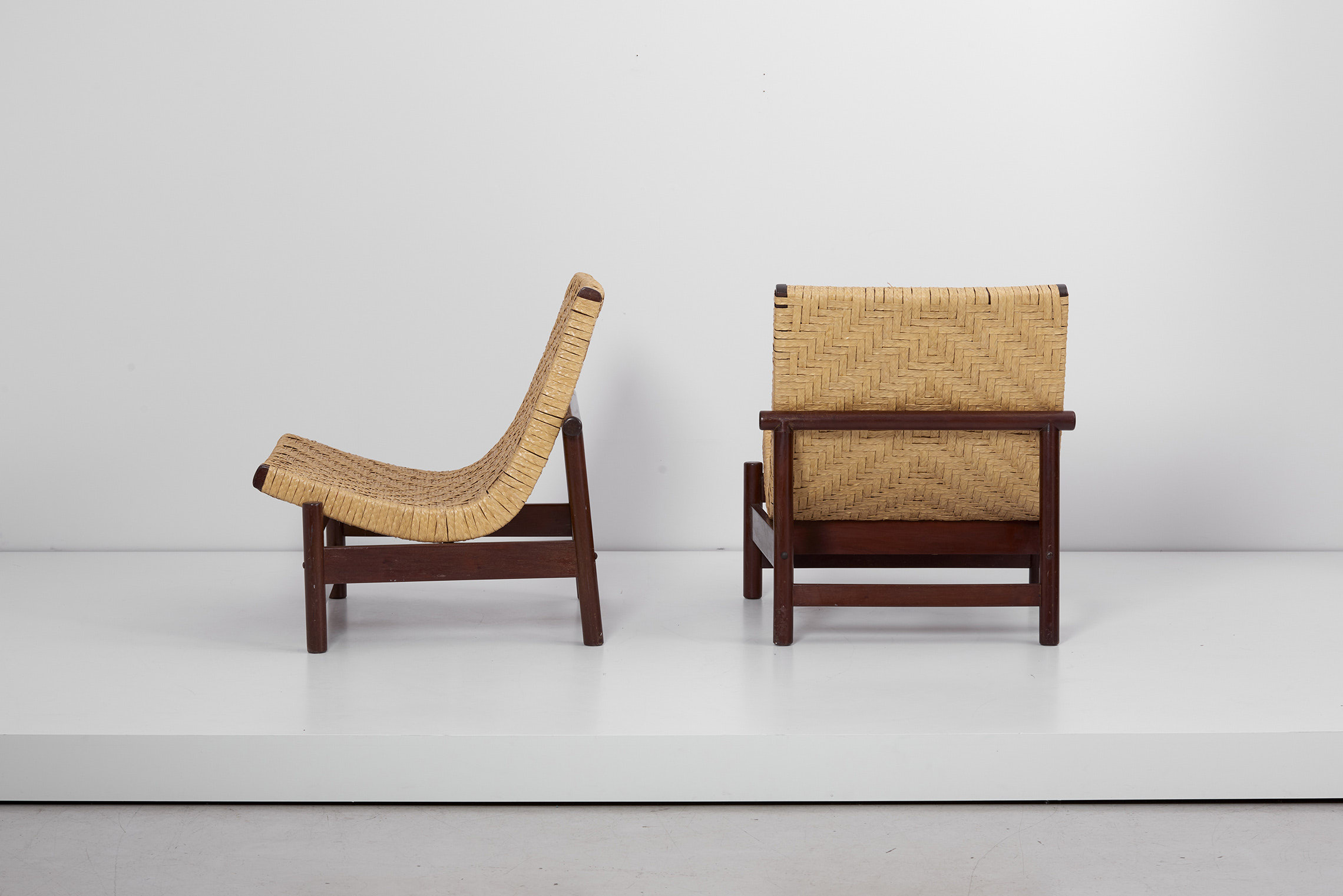 Pair of Guama Lounge Chairs by Gonzalo Cordoba for Dujo