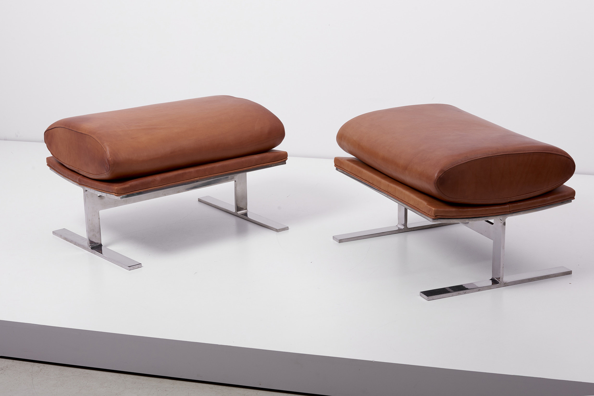 Pair of Arc Stools by Kipp Stewart for Directional