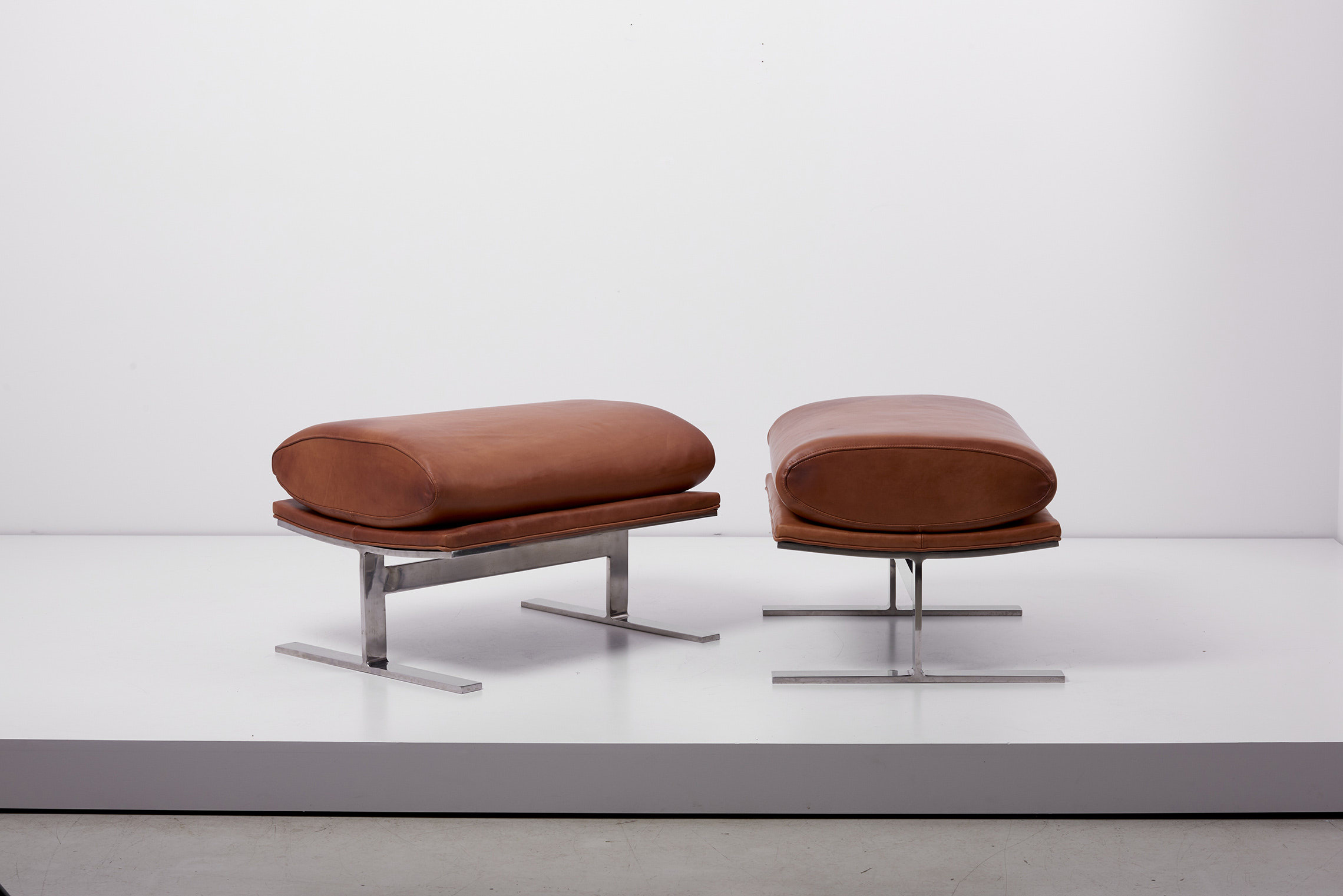 Pair of Arc Stools by Kipp Stewart for Directional