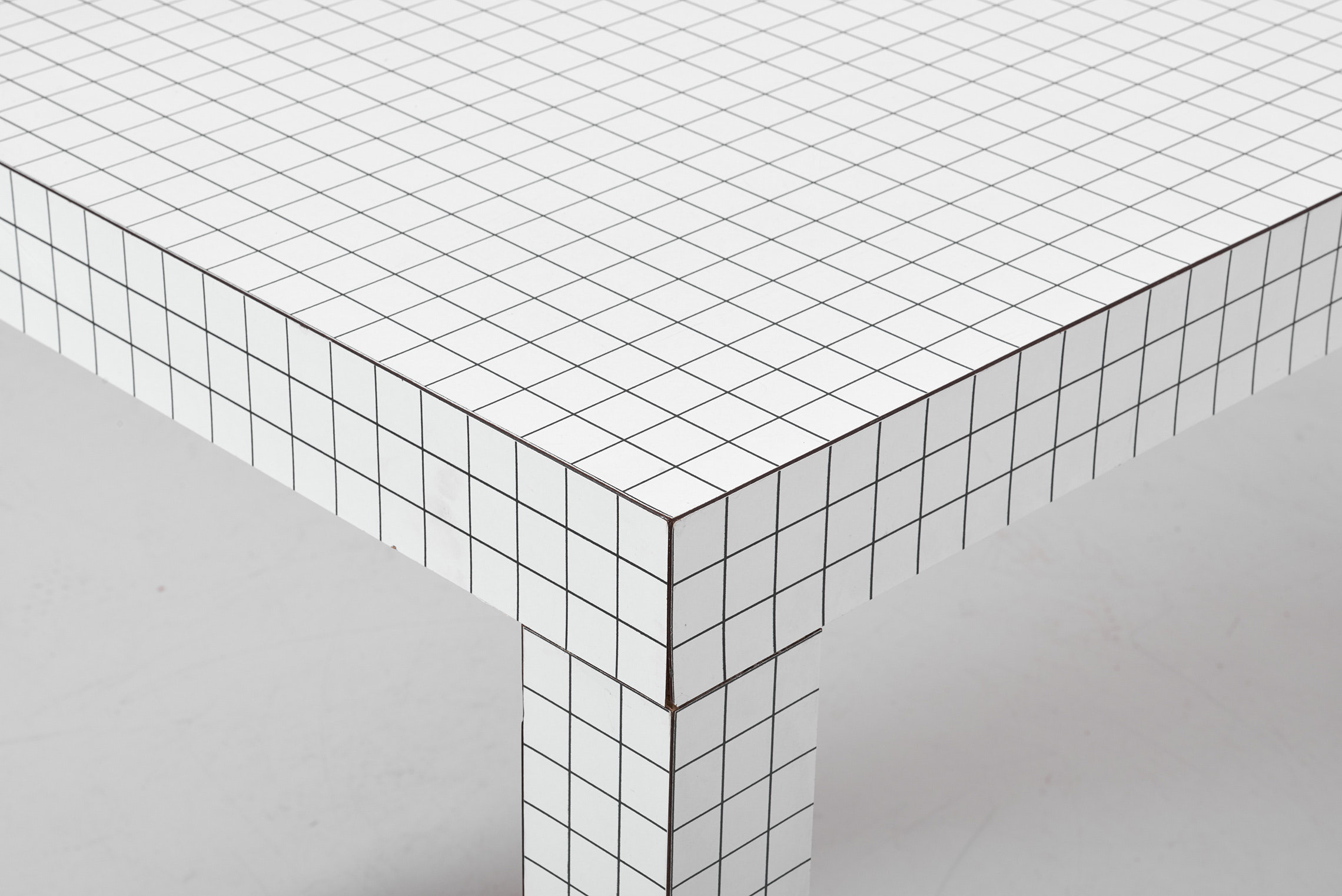 Quaderna Desk or Dining Table by Superstudio for Zanotta