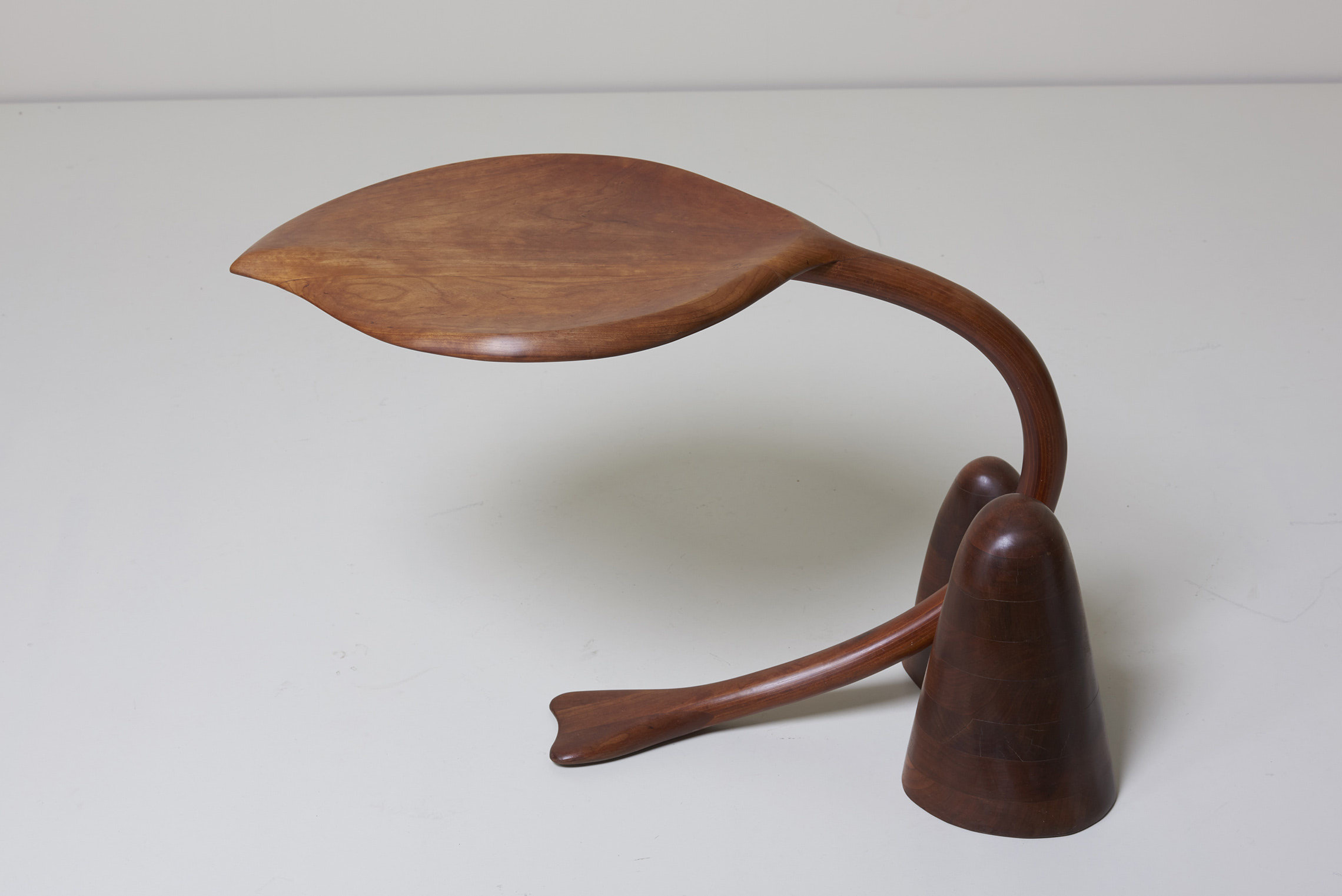 Studio Side Table in Leaf Shape