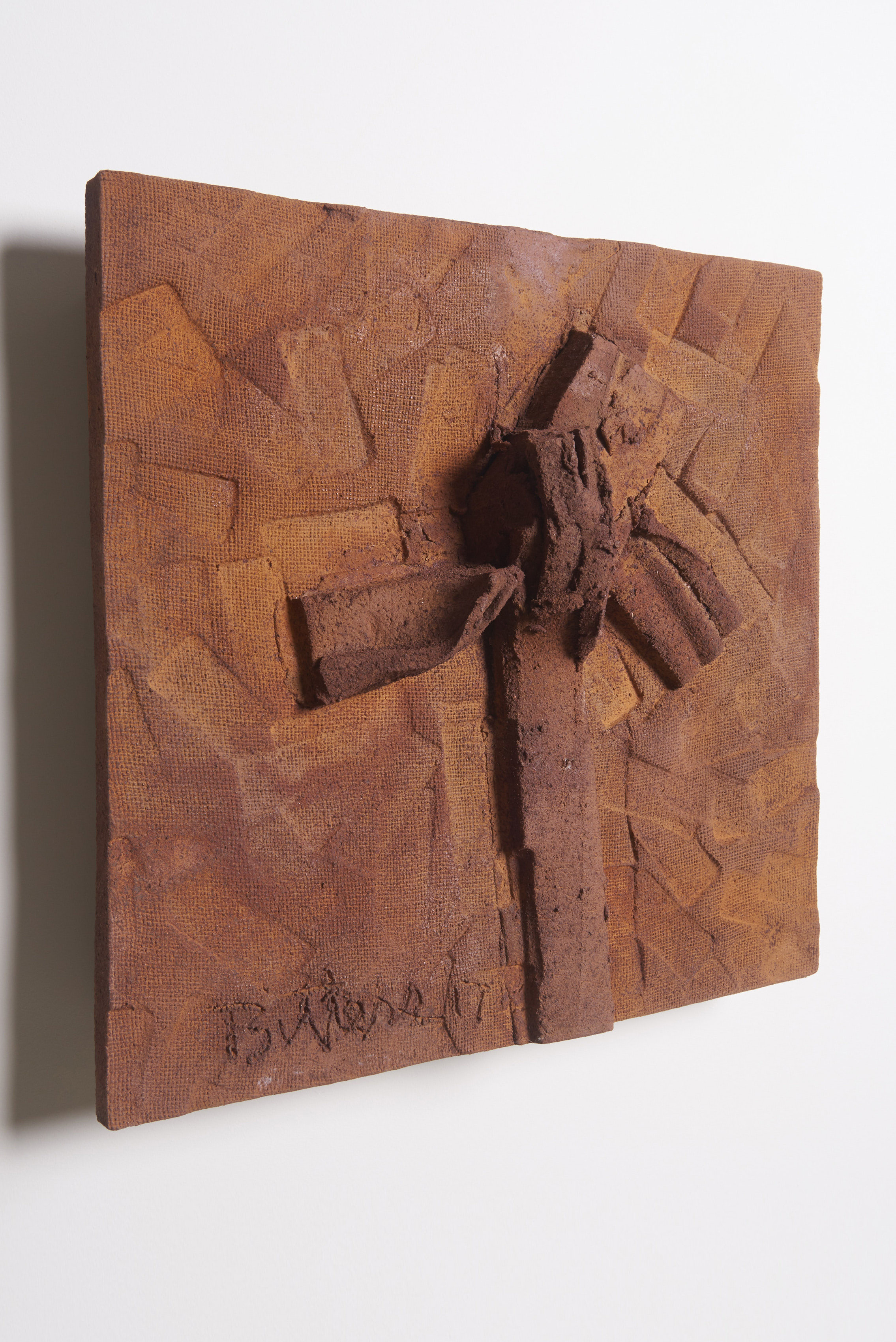 Rust Ceramic Mural by Stan Bitters